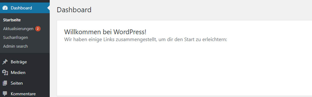 WordPress Webseite erstellen – erste Schritte bei der Installation